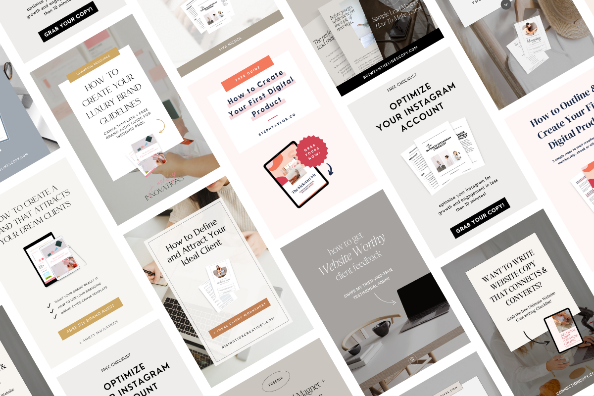 How to Market Your Lead Magnet on Pinterest | Sarah Burk