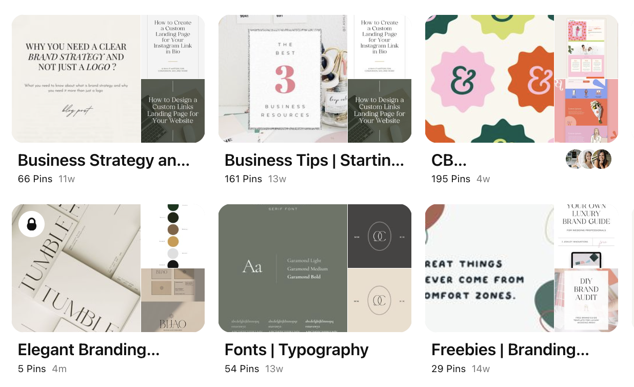 How to Use Pinterest Boards Strategically | Sarah Burk