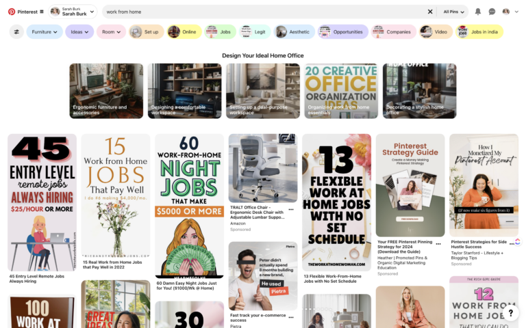 How to Create a Pinterest Content Strategy | Sarah Burk