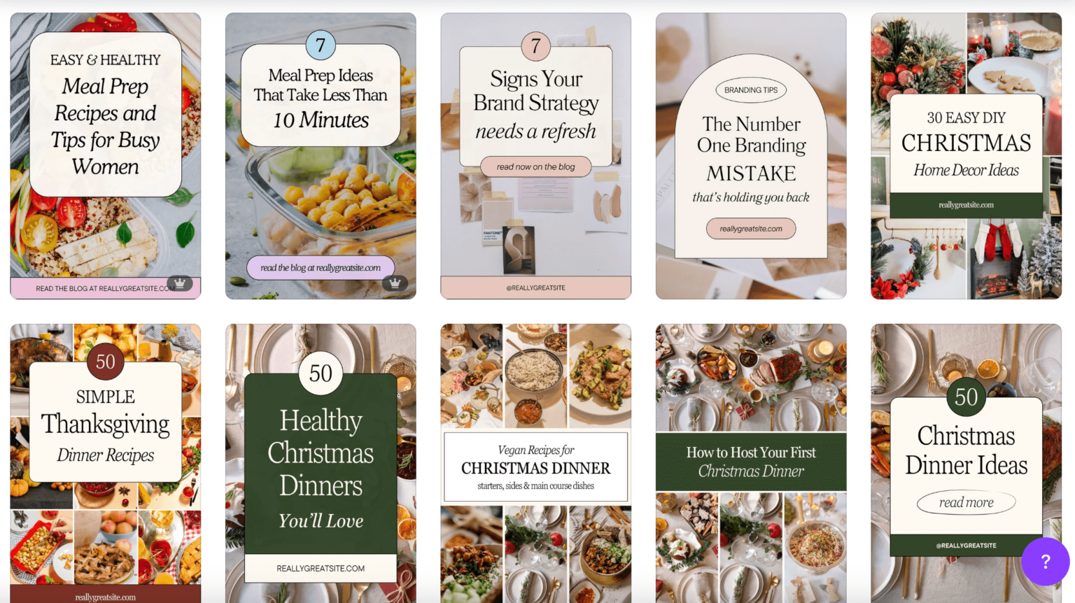 The Best Pinterest Pin Templates for Creative Entrepreneurs - Sarah Burk